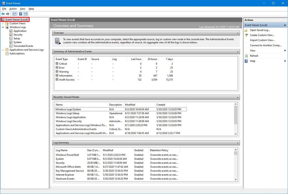 How to use Event Viewer on Windows 10 | Windows Central