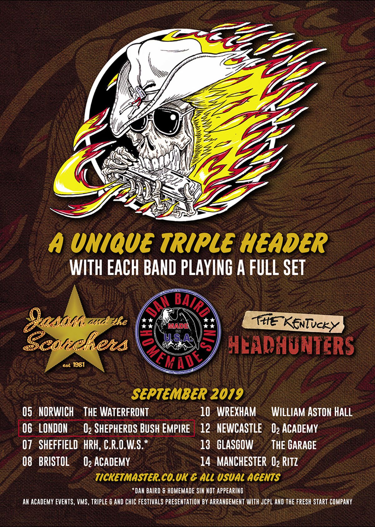 Unique triple bill set to bring a touch of Southern rock to the UK | Louder
