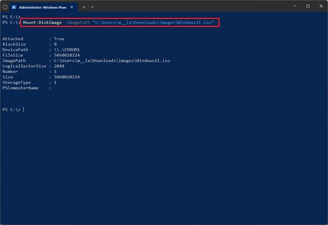 Windows 11 mounting an ISO image process | Windows Central