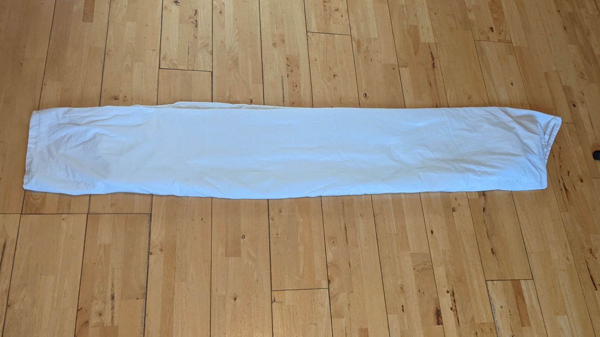 How to fold a fitted sheet in less than a minute | Tom's Guide