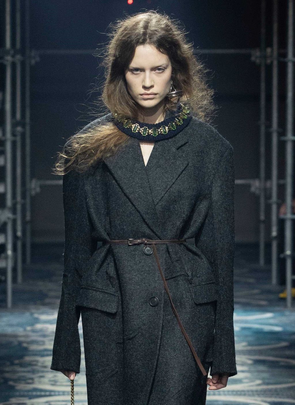 Prada A/W25’s beauty look confronted the big tech algorithm | Wallpaper*