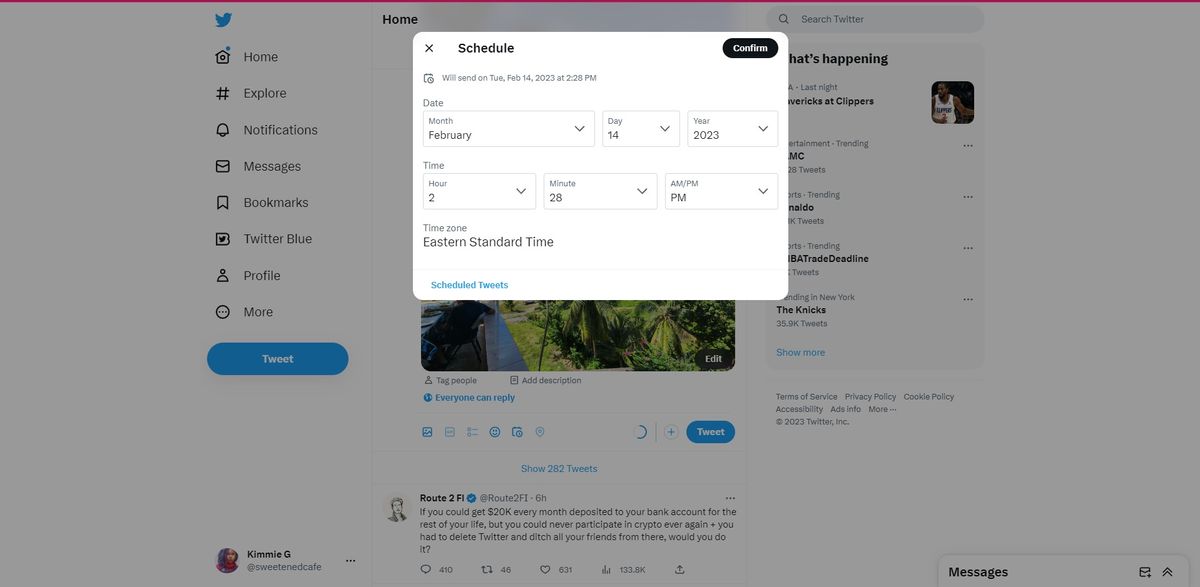 How to schedule a tweet on Twitter | Laptop Mag