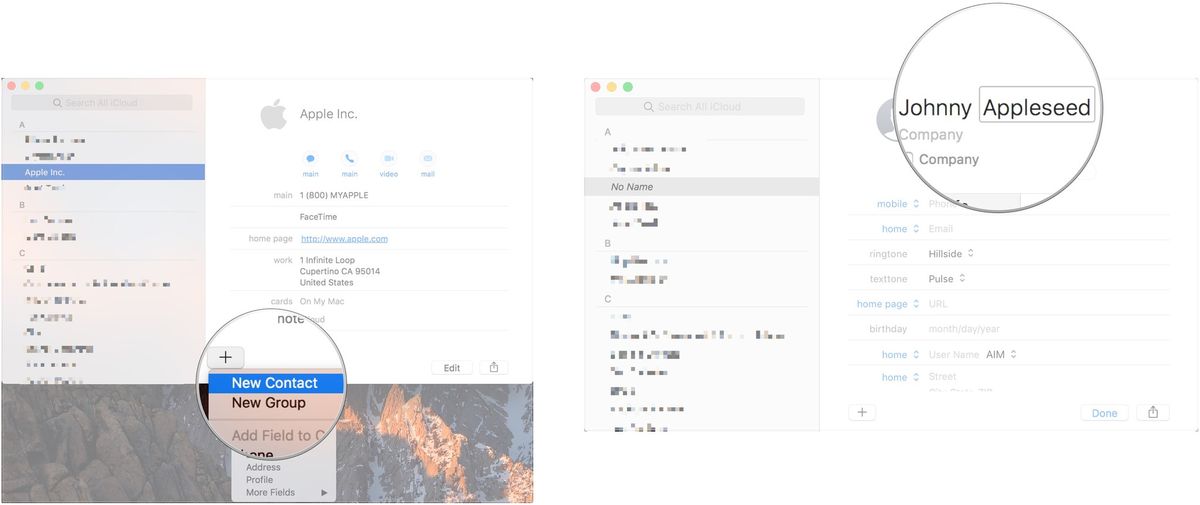 How to use Contacts on Mac | iMore
