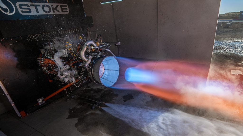 Stoke Space test-fires engine for upcoming fully reusable rocket ...