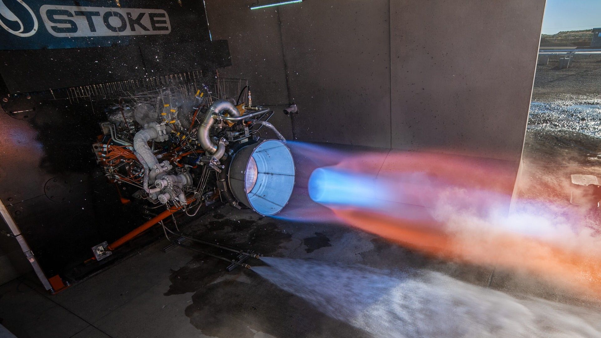 Stoke Space test-fires engine for upcoming fully reusable rocket ...