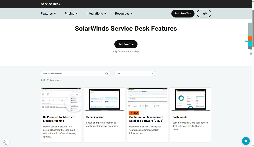 SolarWinds Service Desk review | TechRadar