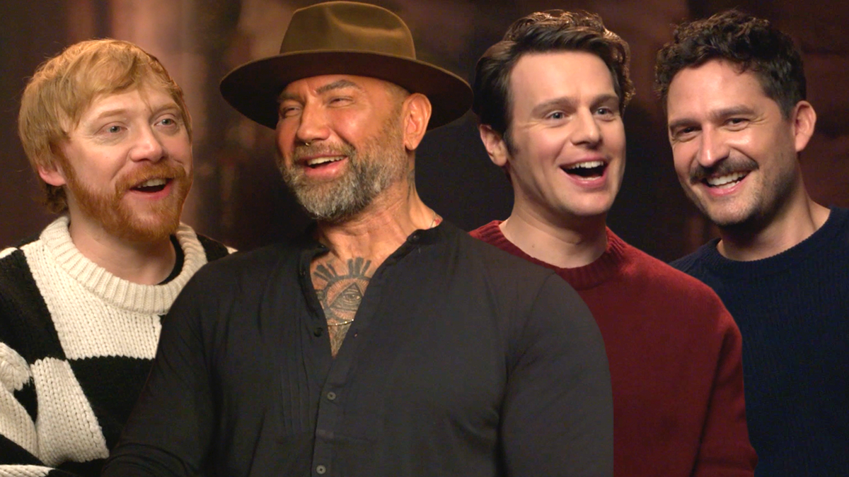 'Knock at the Cabin' Interviews With Dave Bautista, Rupert Grint And ...