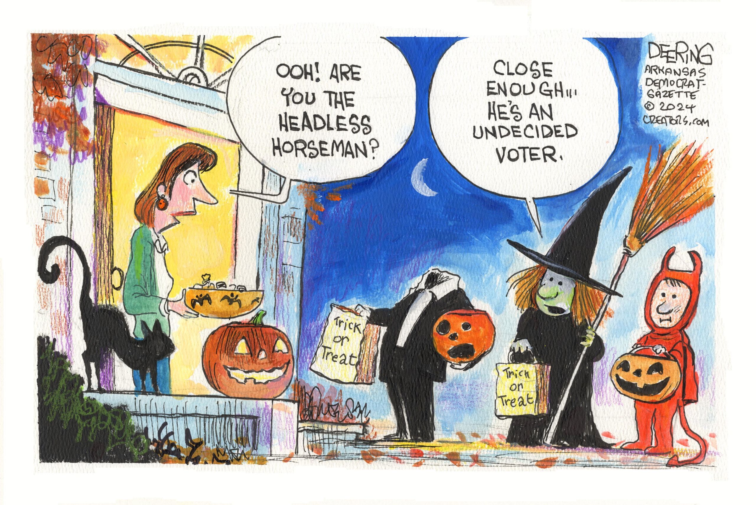 Today's political cartoons - October 24, 2024 | The Week