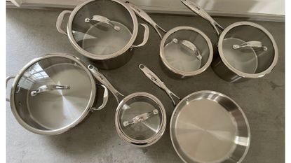 ProCook Professional Stainless Steel Uncoated Cookware Set review ...