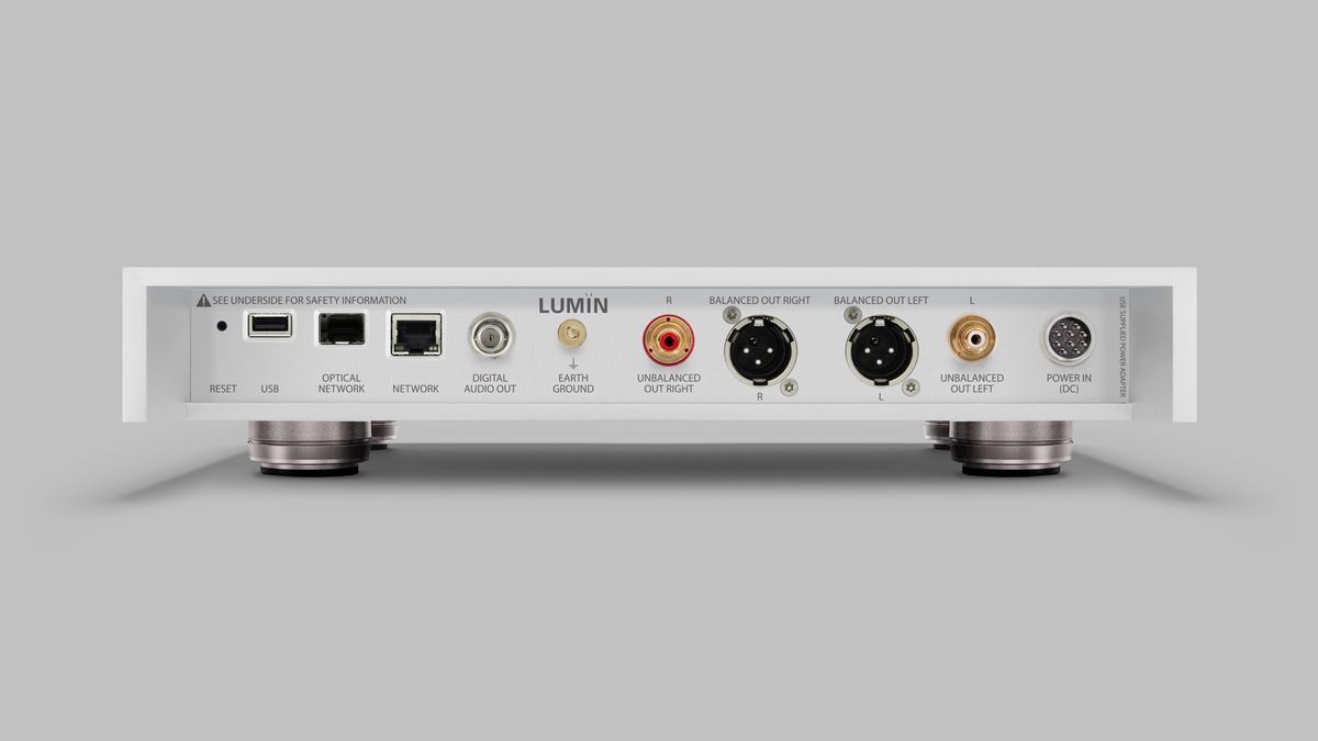 Lumin's high-end music streamer uses its first in-house DAC circuit and promises "unparalleled ...