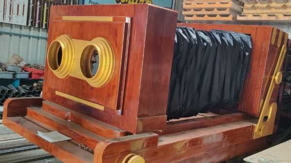 This car is a life-size, drivable replica of a vintage camera | Digital ...