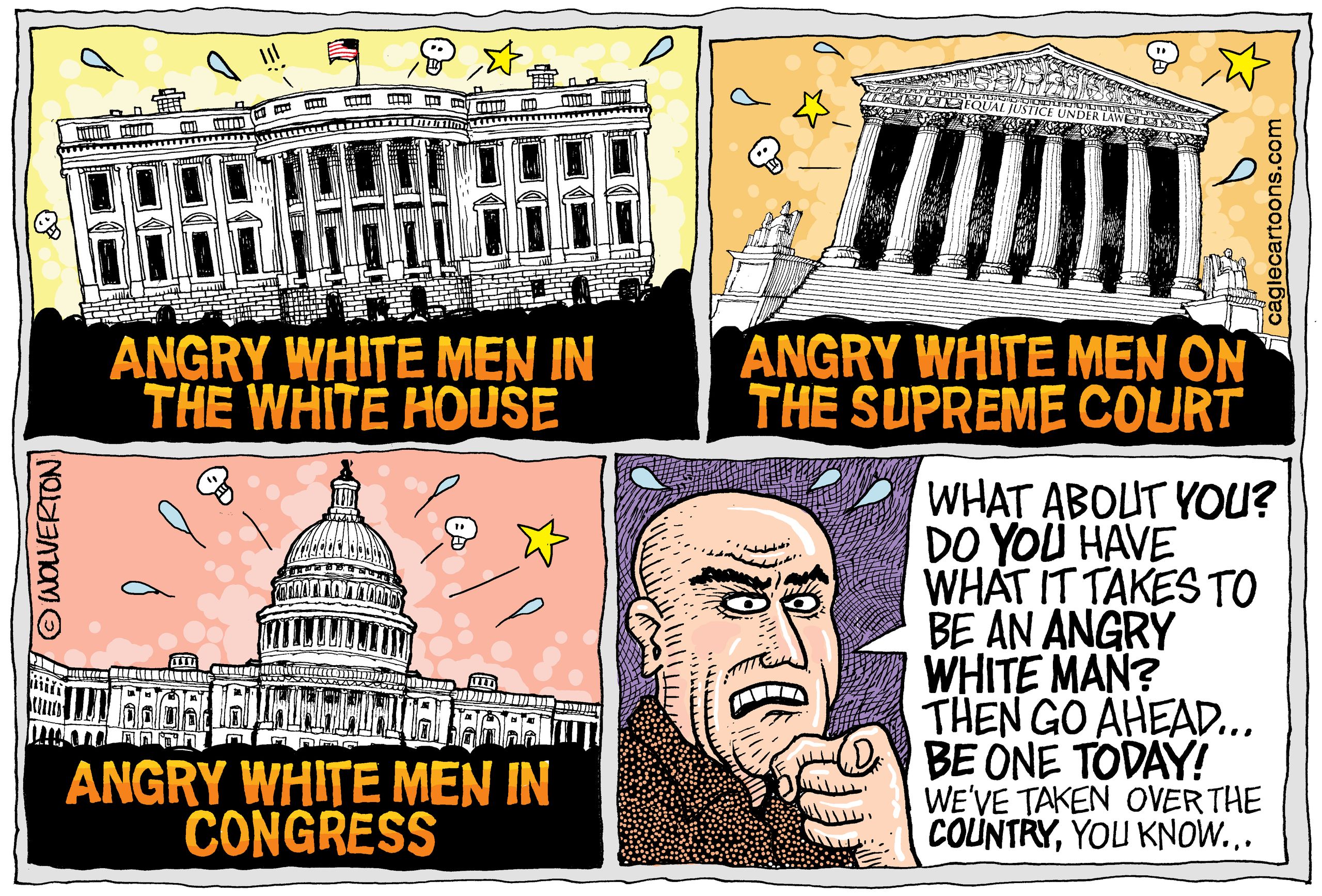 U.S. Angry white men Trump supreme court congress | The Week