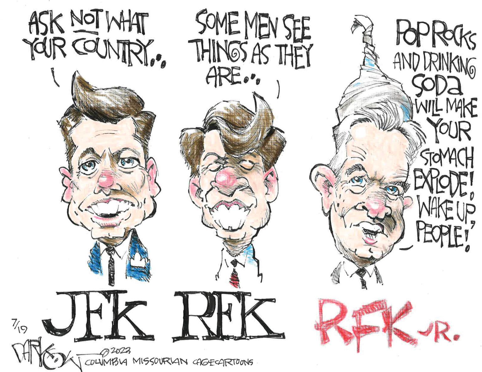 5 outlandish cartoons about RFK Jr. | The Week