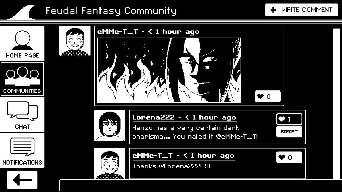 This narrative adventure nails the early '00s era of internet forums ...