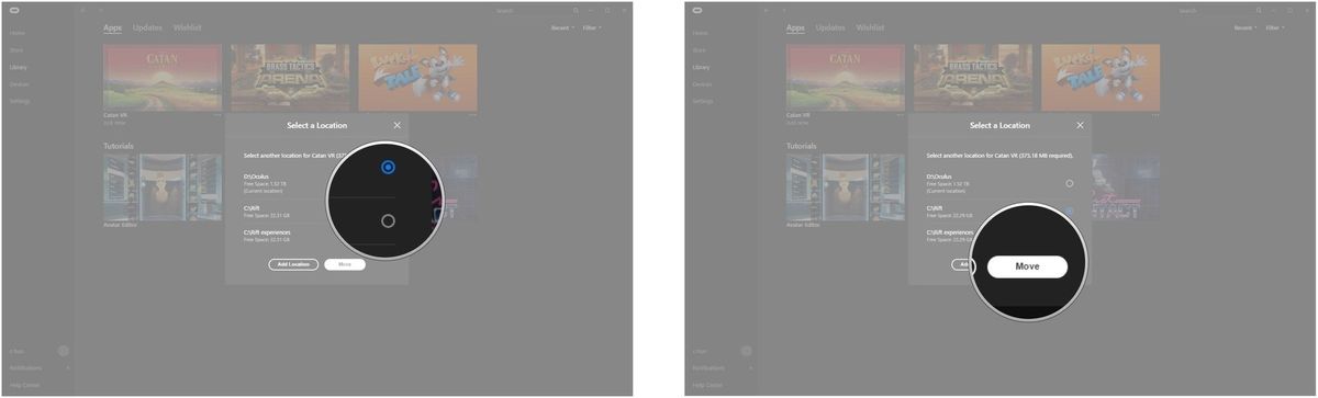 How to save Oculus Rift apps in different locations on your PC ...