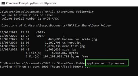 How to transfer and share files over a network without a USB flash ...