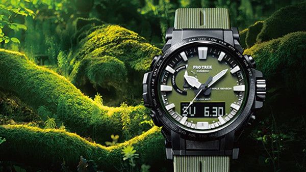 Casio's new sports watch is made from beans and corn, and powered by ...