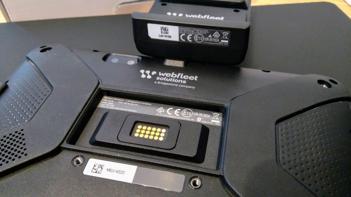 Hands on: Webfleet Solutions PRO 8475 TRUCK Android tablet review ...