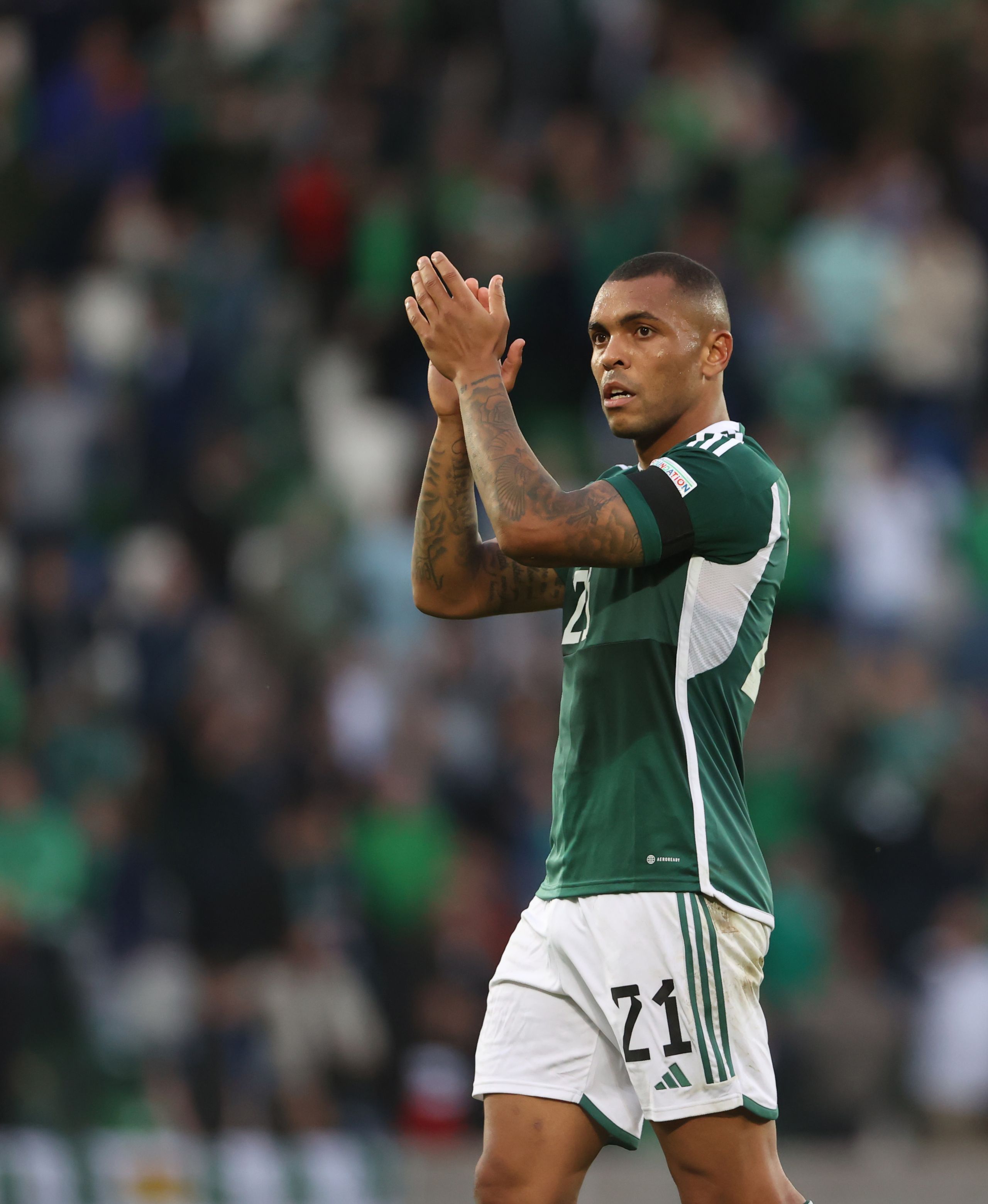 Josh Magennis hails Northern Ireland character to overcome tough ...