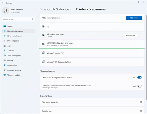 How to Add a Printer in Windows 11 or 10 | Tom's Hardware