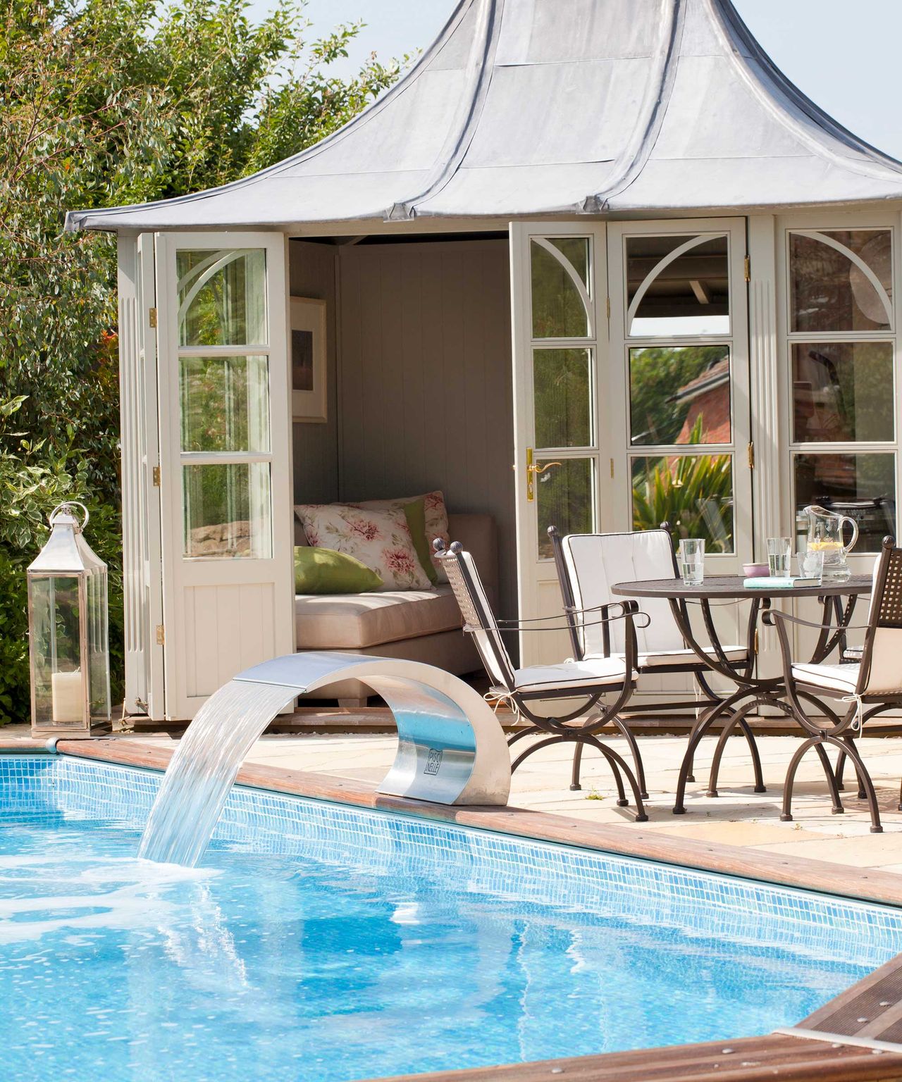 Pool waterfall ideas: 10 looks to elevate your swimming pool | Gardeningetc