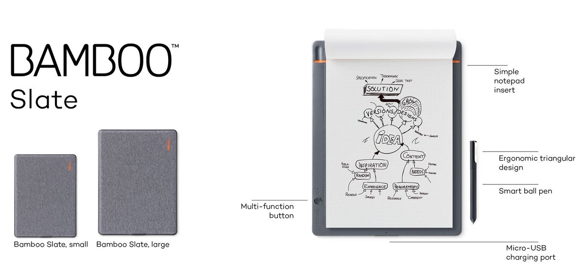 New Wacom Bamboo pads sync the analogue and digital | Creative Bloq