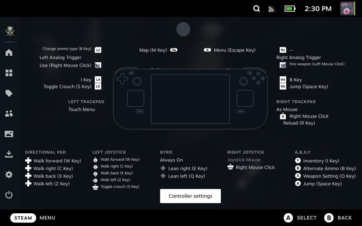 Steam Deck's built in button mapping sets a new bar for convenience and ...