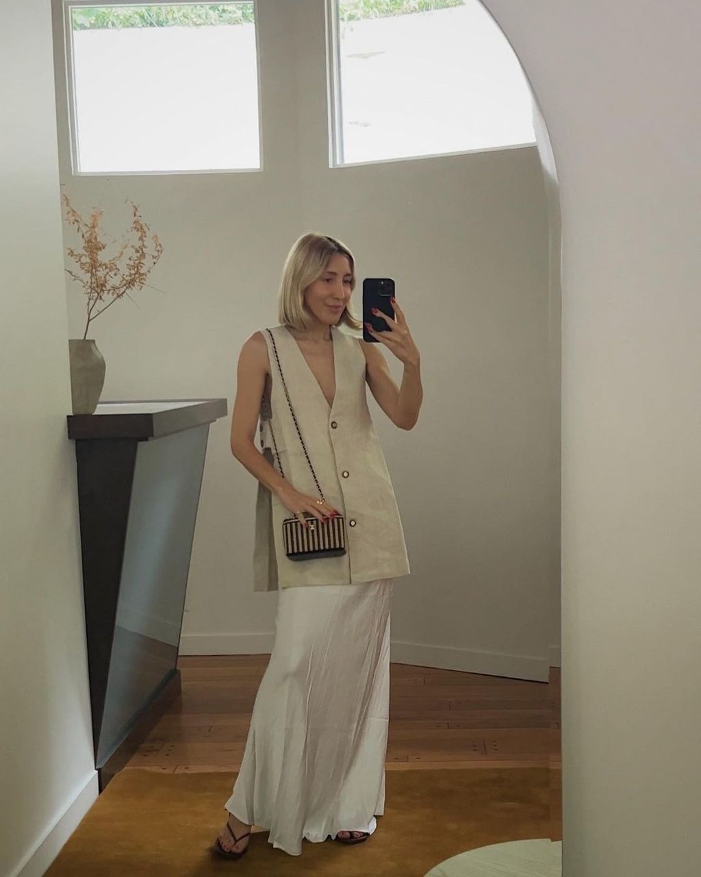 Fashion People Keep Wearing Waistcoats With Full Skirts | Who What Wear