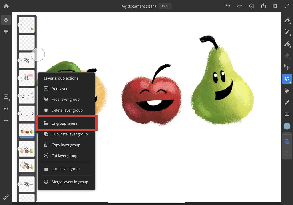 Adobe Fresco basic tool guide: A simplified drawing app | iMore