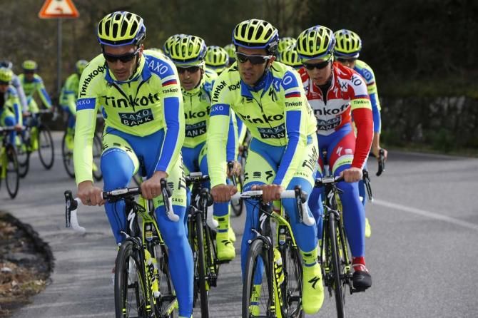Gallery: Tinkoff-Saxo train in Sicily | Cyclingnews