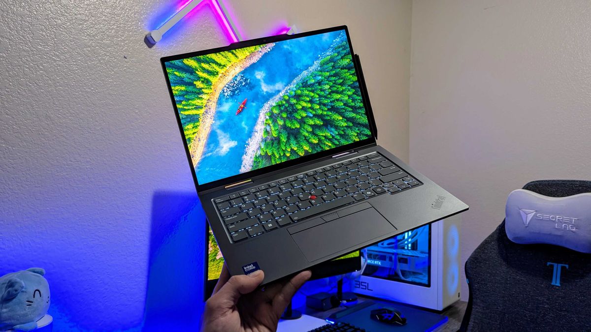 Lenovo ThinkPad X1 2-in-1 Aura Edition review: Ultra secure | Windows ...