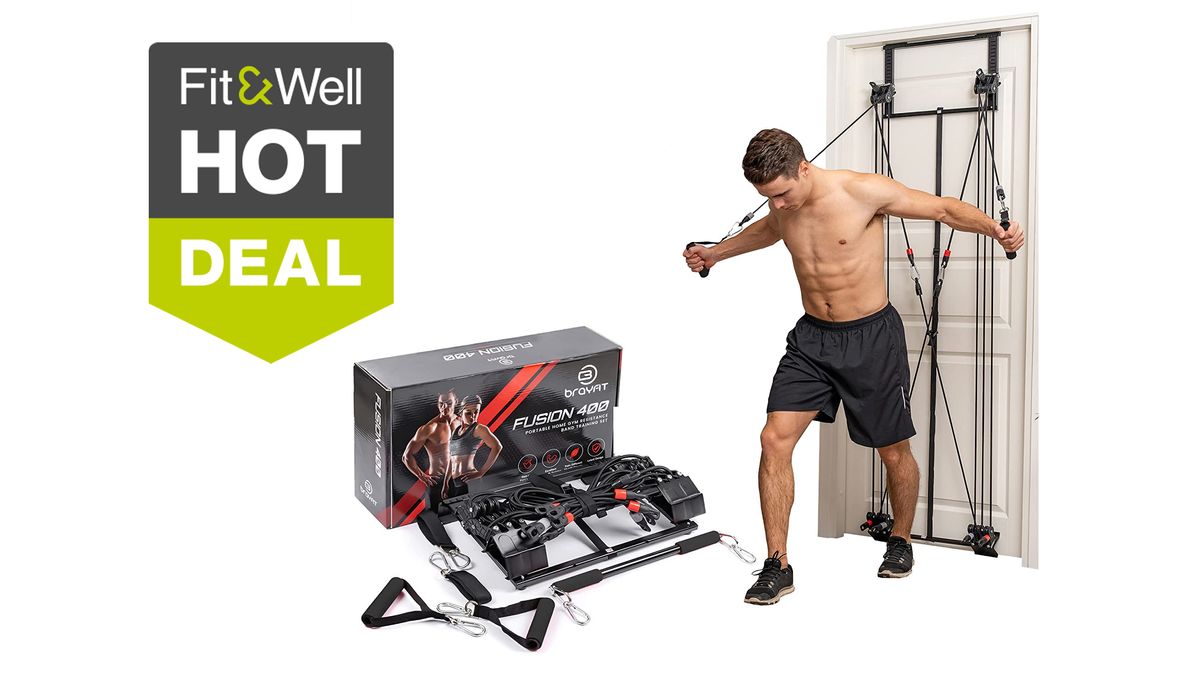 Get summer ready! Save almost 50% on this full body workout home gym ...