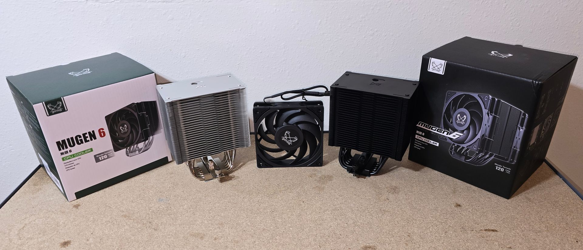 Scythe Mugen 6 and Mugen 6 Black Edition Review: Quiet cooling at a ...