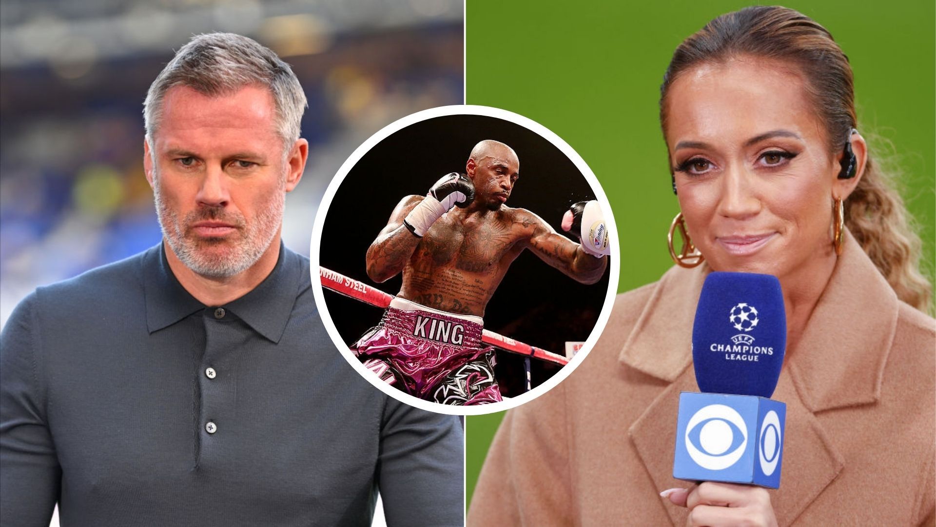 Kate Abdo's boyfriend warns 'obnoxious' Jamie Carragher that if he ...