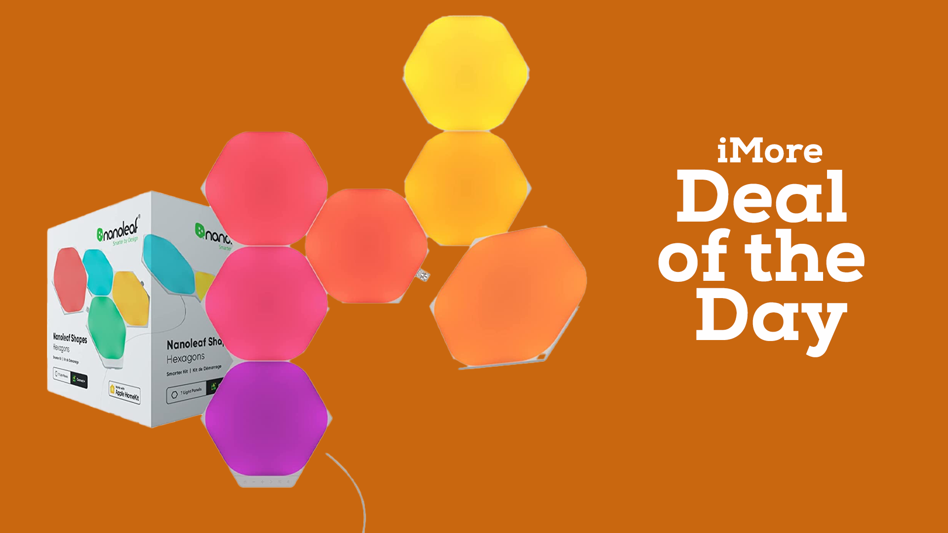 Set up some shapes in your office with $30 off Nanoleaf's 7-pack of ...