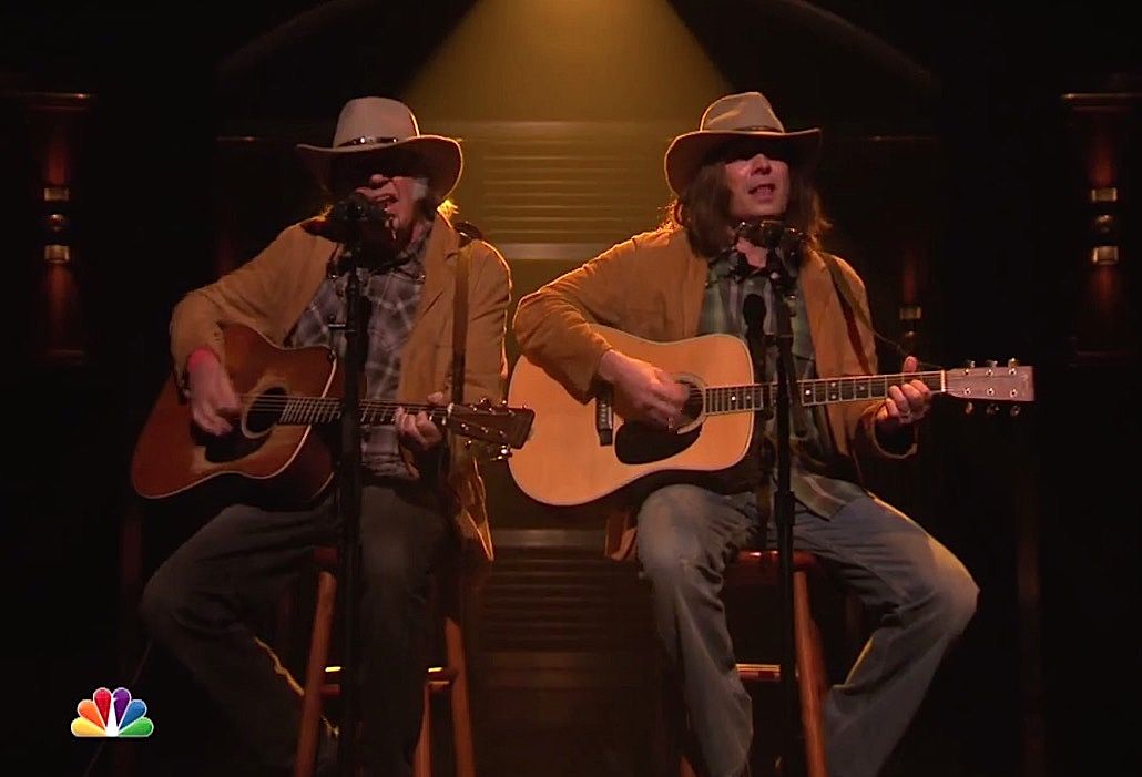 Watch Neil Young and Jimmy Fallon's 'Neil Young' sing 'Old Man ...