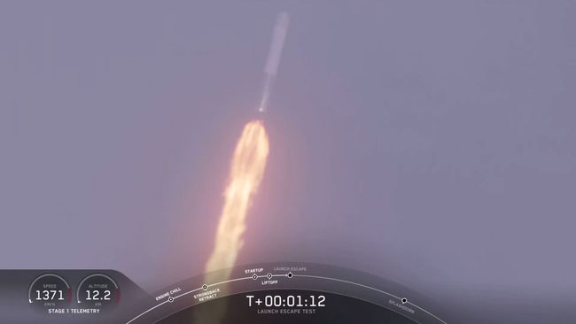 SpaceX aces Crew Dragon launch abort test, destroys rocket on purpose ...