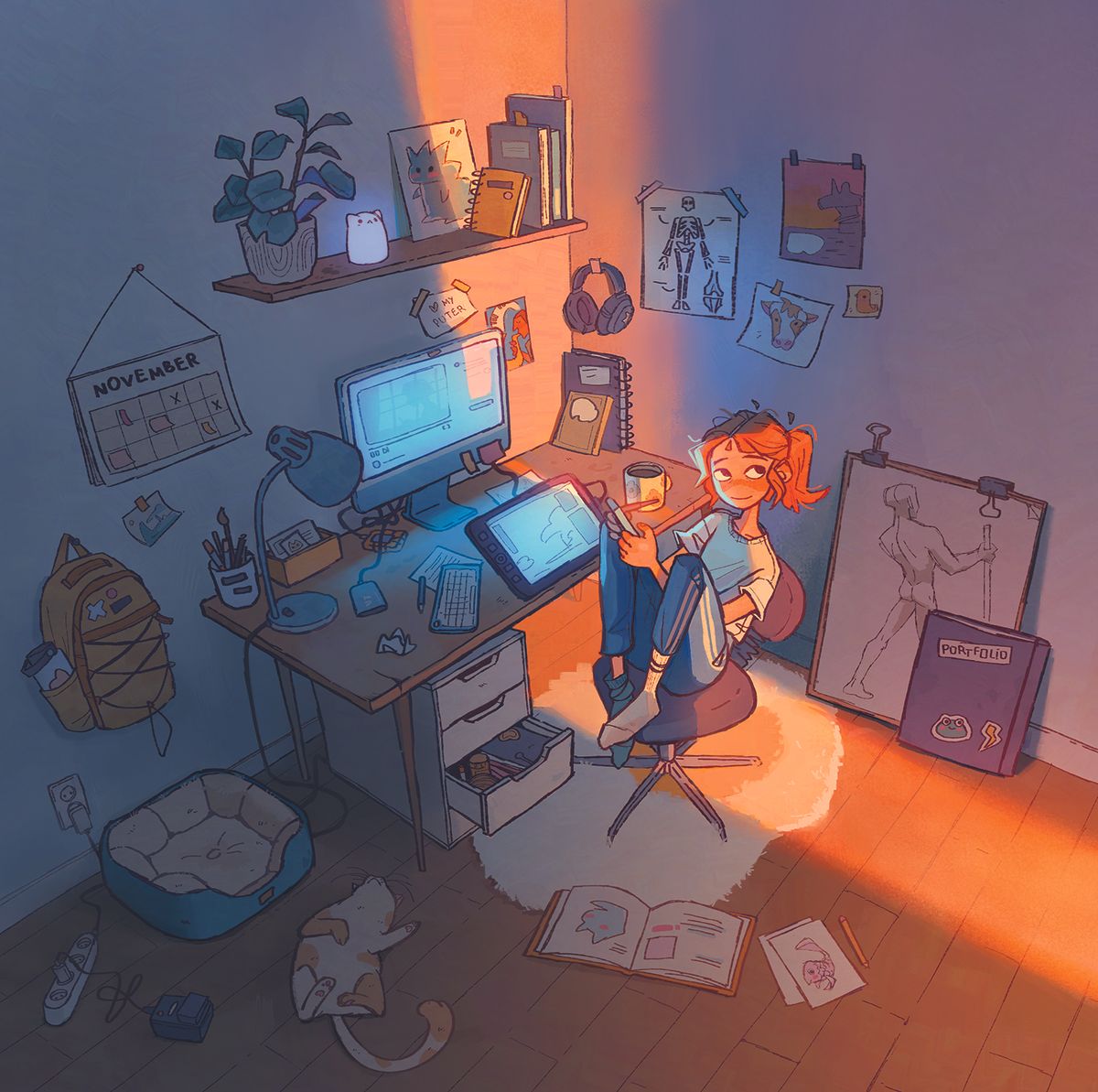 How to use interior design to build narrative in digital art | Creative ...