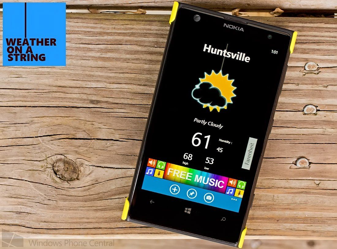 Weather On A String, a simple weather app that has potential | Windows ...