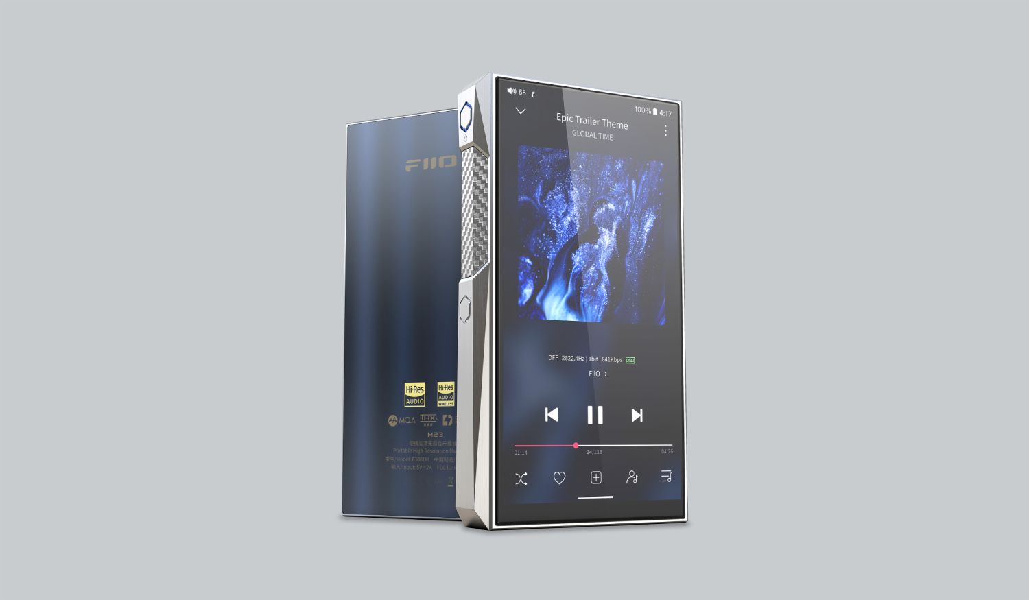 Fiio's new portable music player doubles as a Bluetooth desktop ...