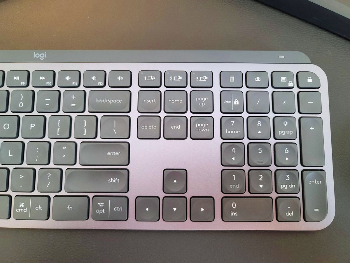 Logitech MX Keys review: A smart, stylish, and silent low-profile ...