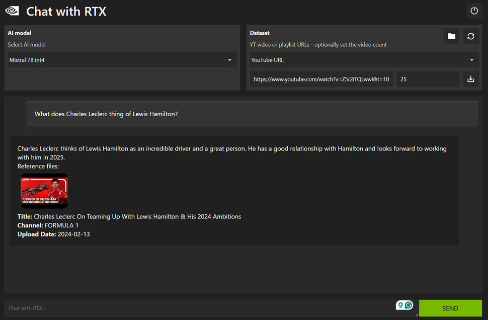 Nvidia Chat with RTX runs a ChatGPT-style application on your GPU that ...