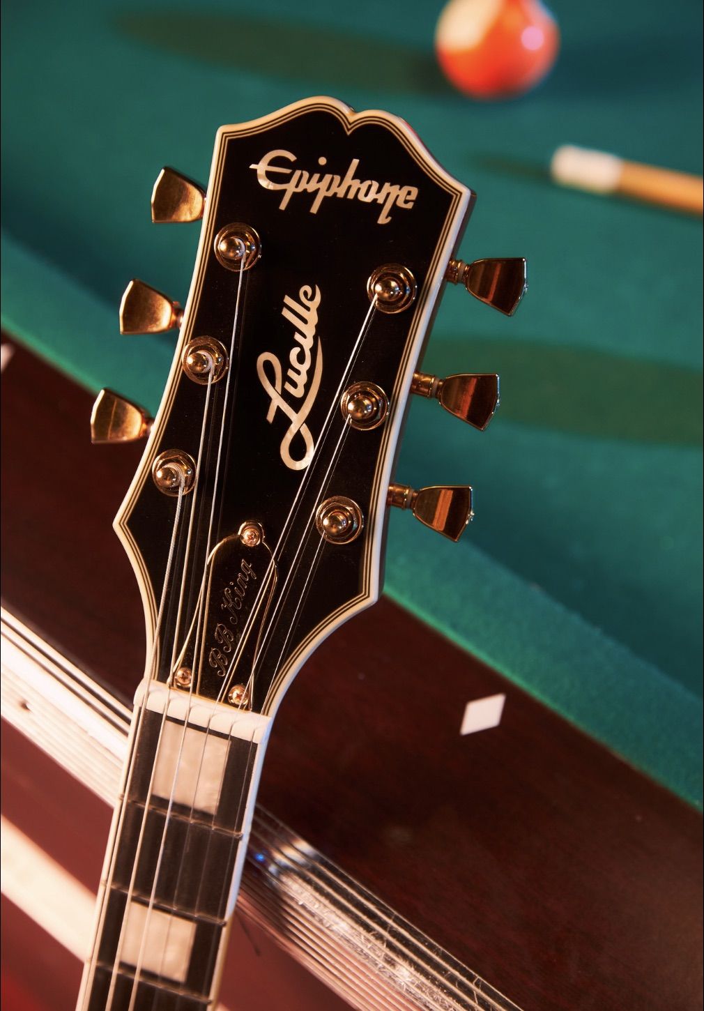 Epiphone unveils new Cherry-finished B.B. King Lucille guitar | Guitar ...