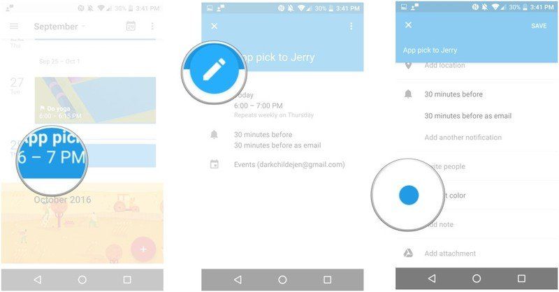 How to change your Google Calendar view, change the color of events ...
