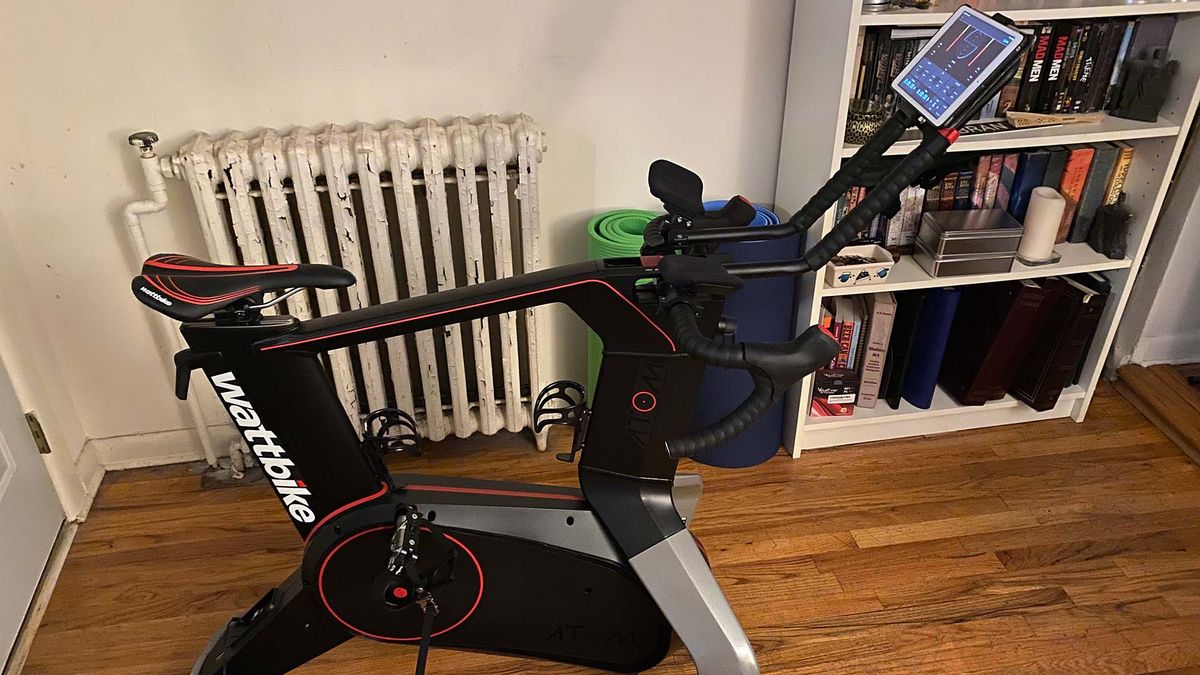 Wattbike Atom exercise bike review | Tom's Guide