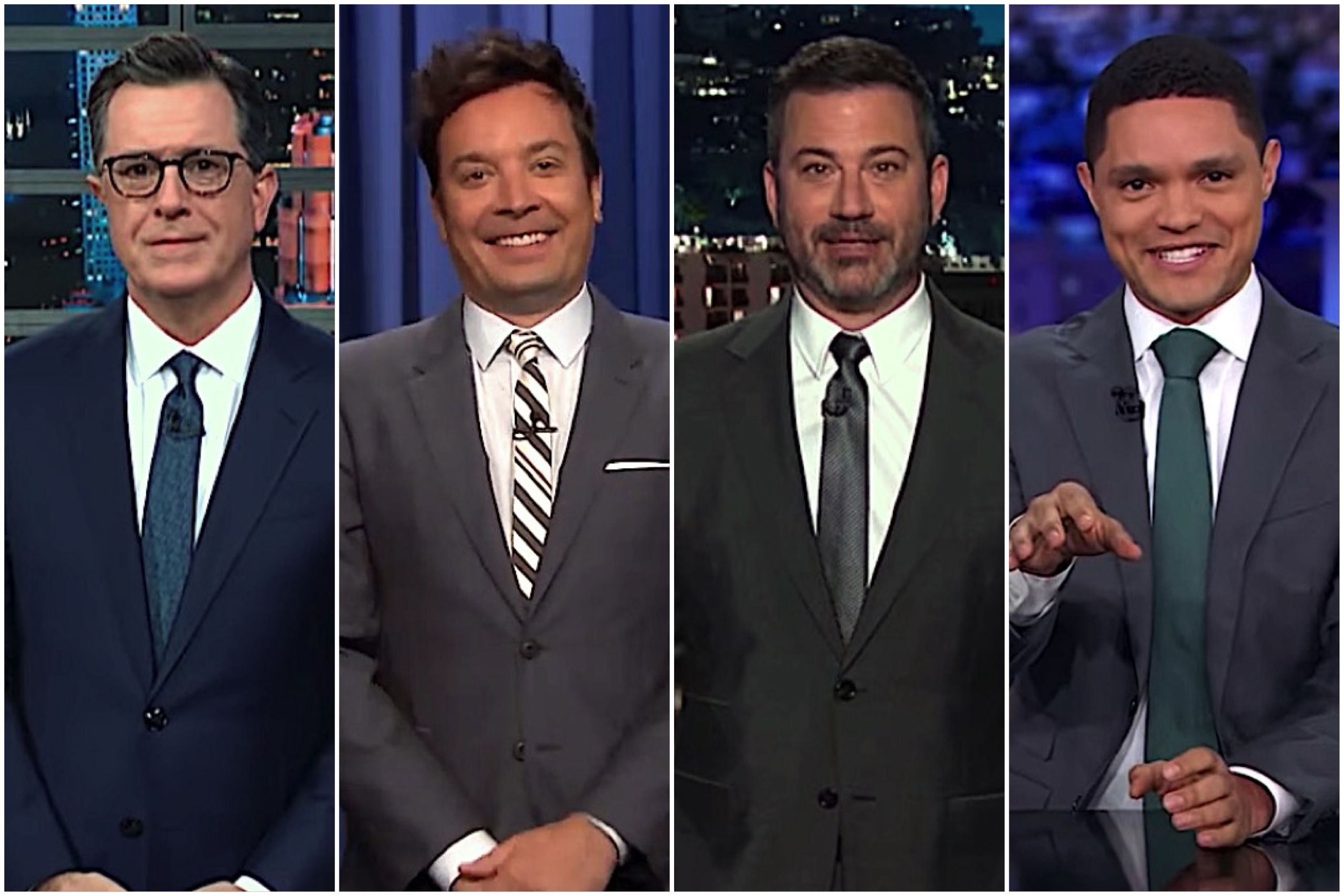 Late night hosts are comically underwhelmed with the GOP's weak ...