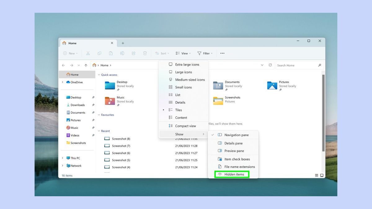 How to hide folders on Windows 11 | Tom's Guide