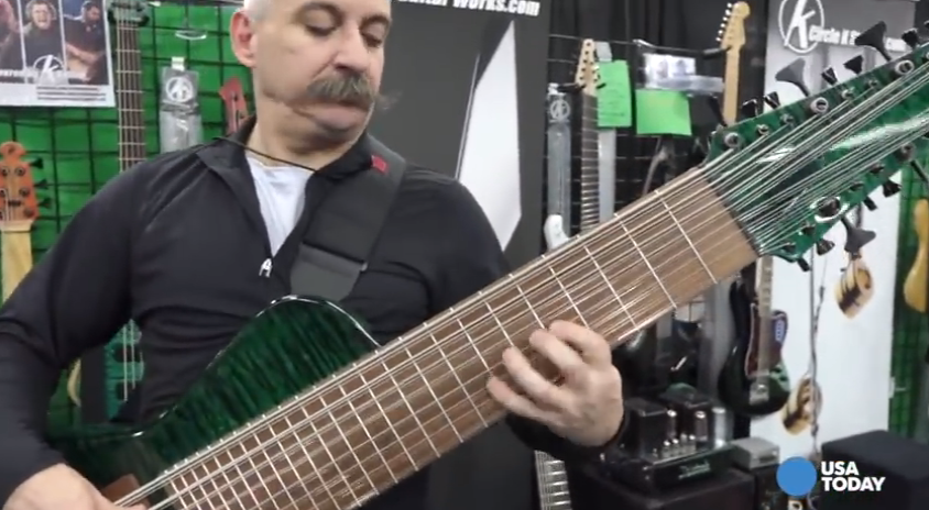 World's Most Expensive Guitar, 24-String Bass and Other NAMM 2015 ...