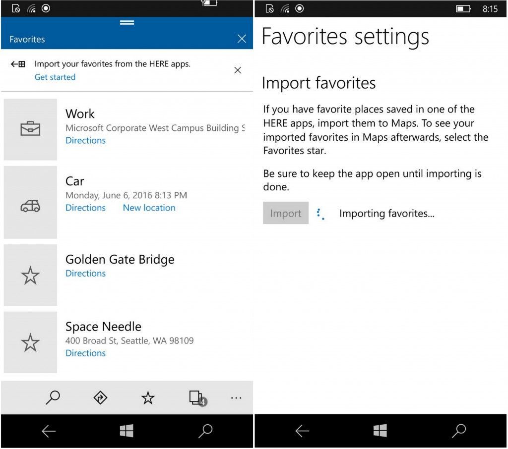 Here's how Windows 10 Mobile HERE Map fans can switch to Microsoft's ...