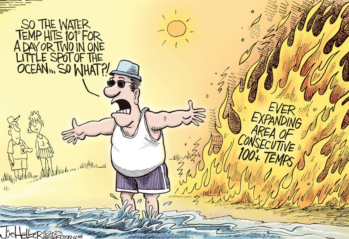 Ocean temperatures | The Week